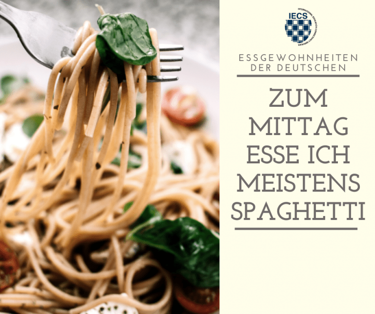 ESSGEWOHNHEITEN IN DEUTSCHLAND - Tổ chức giáo dục IECS